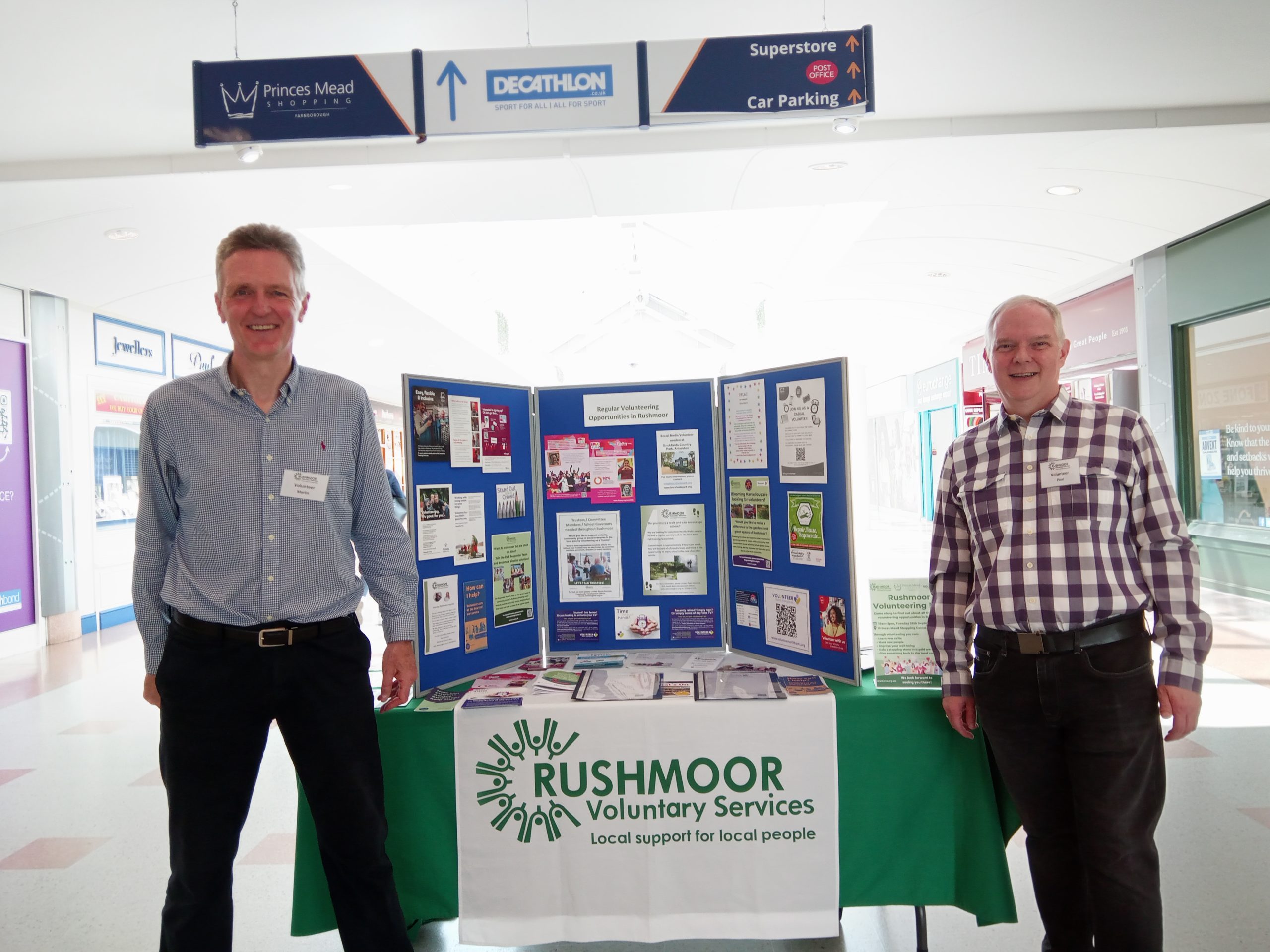 Volunteers for Rushmoor Voluntary Services 2 – Rushmoor Voluntary Services