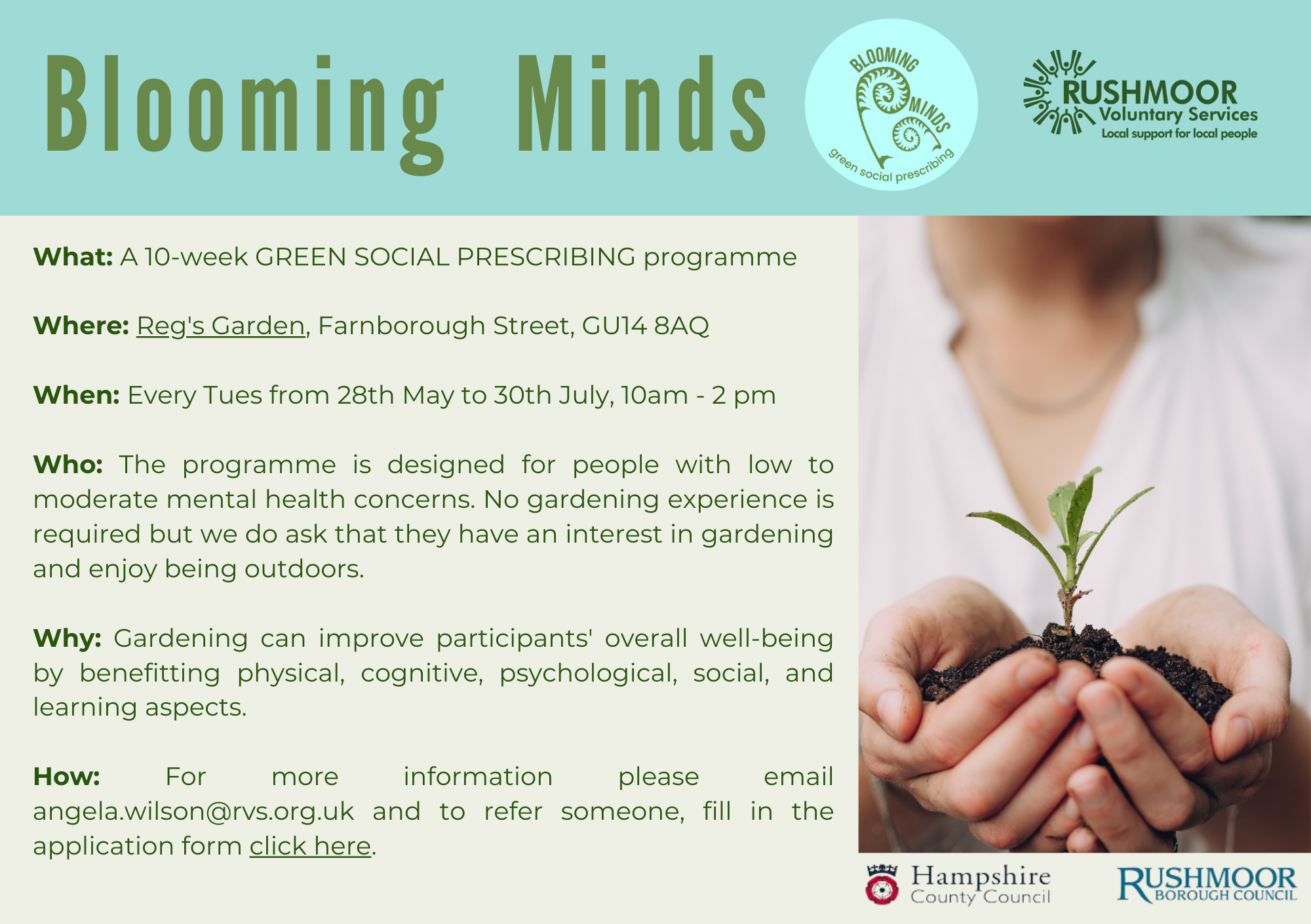 Our Sessions – Rushmoor Voluntary Services