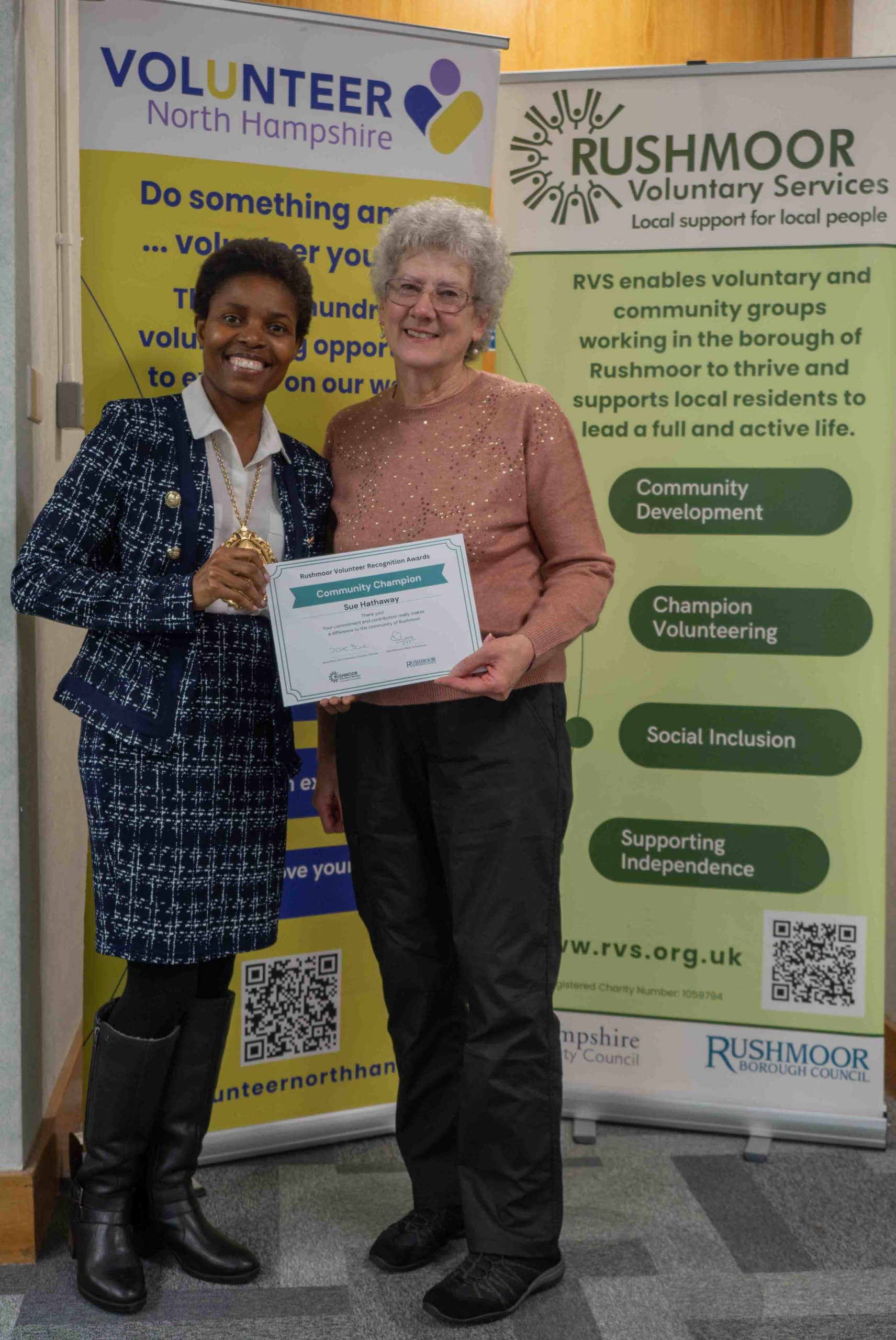 Rushmoor Volunteer Recognition Awards – Photo Gallery – Rushmoor ...